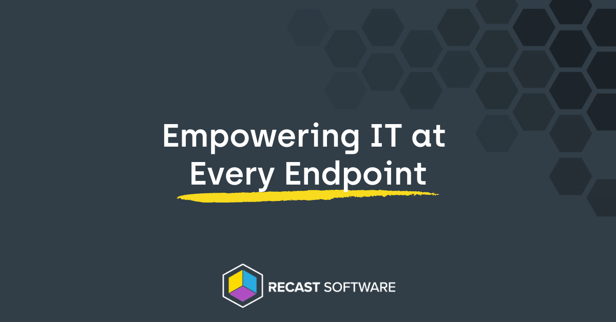 Technology Intune Recast Software