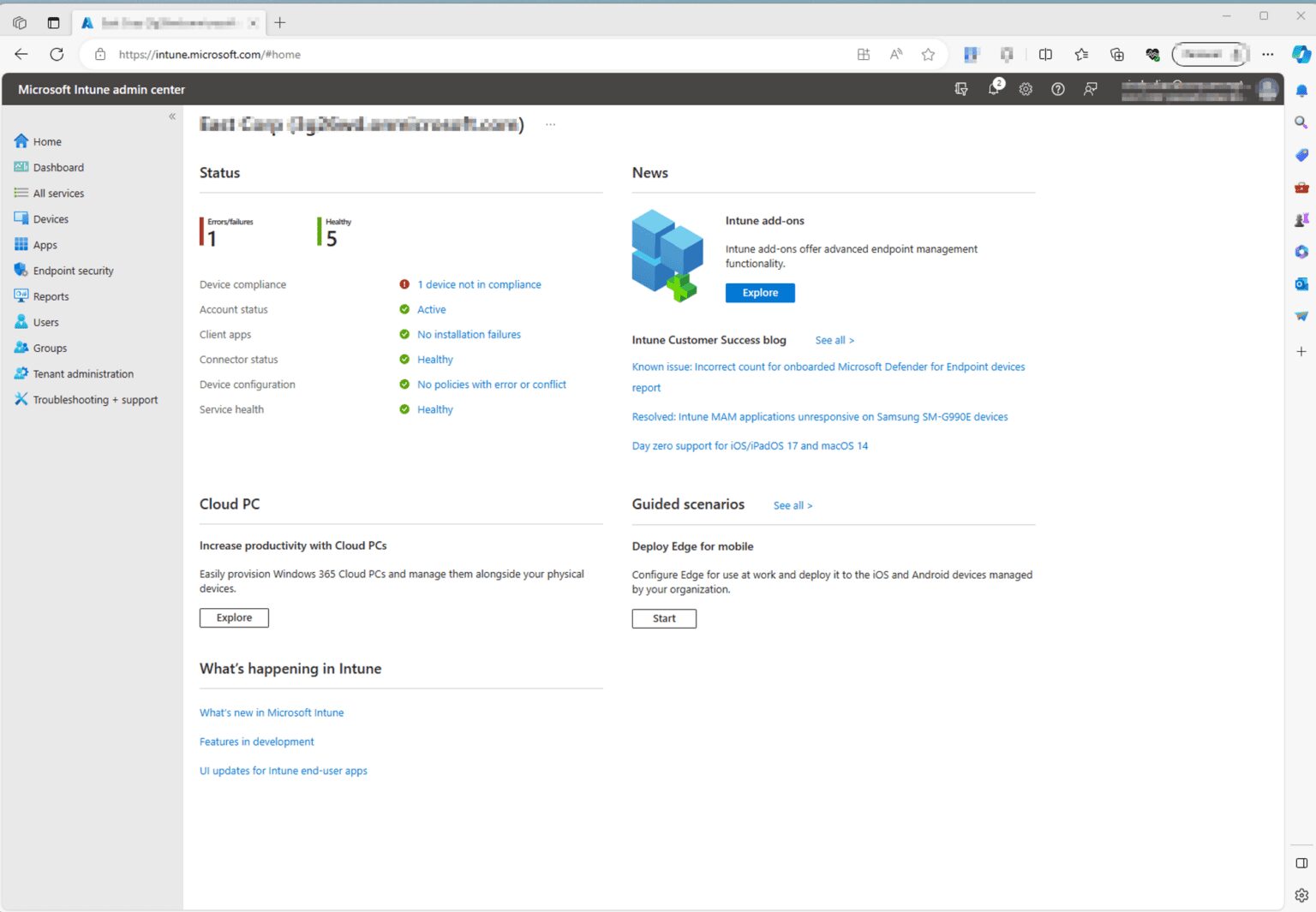 Configure Bitlocker On Windows Devices With Intune Recast Software