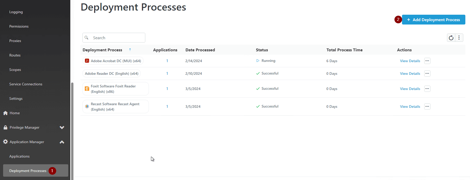 Create A Recast Agent Deployment Process In Application Manager Recast Software