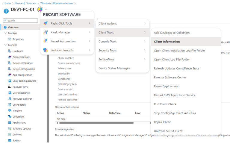 Announcing Right Click Tools Community Edition For Intune Recast Software